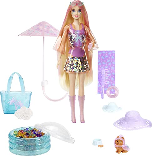 Barbie Color Reveal Doll with 7 Surprises, Color Change and Accessories, Palm Trees Series, styles may vary ββββ