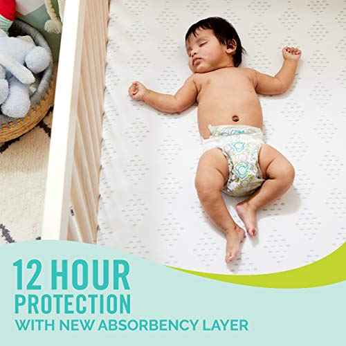 Seventh Generation Baby Diapers, Sensitive Protection, Size 5, 19 Count