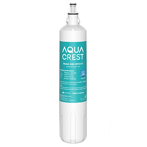 AQUA CREST F-2000 Under Sink Water Filter, Compatible with F-2000&F2000s, F-1000&F-1000S, AquaPure AP Easy C-Complete, Model No. WF03-F2