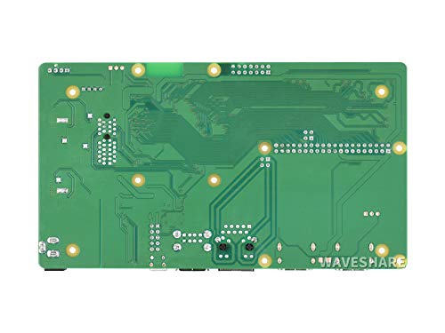 waveshare Original Raspberry Pi Compute Module 4 IO Board for All Variants of Compute Module 4,with Real-Time Clock Dual MIPI DSI/CSI Interfaces,USB Connectors