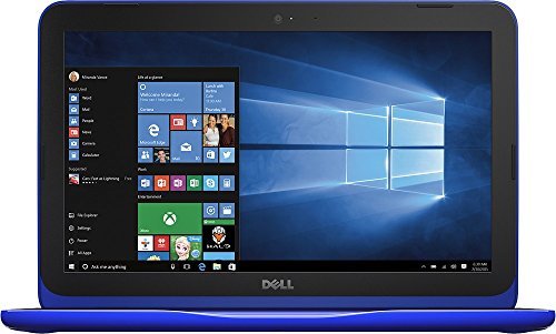 Dell Inspiron 11.6" Laptop Intel Celeron 2GB Ram 32GB eMMC Flash Memory Bali Blue I3162-0000BLU