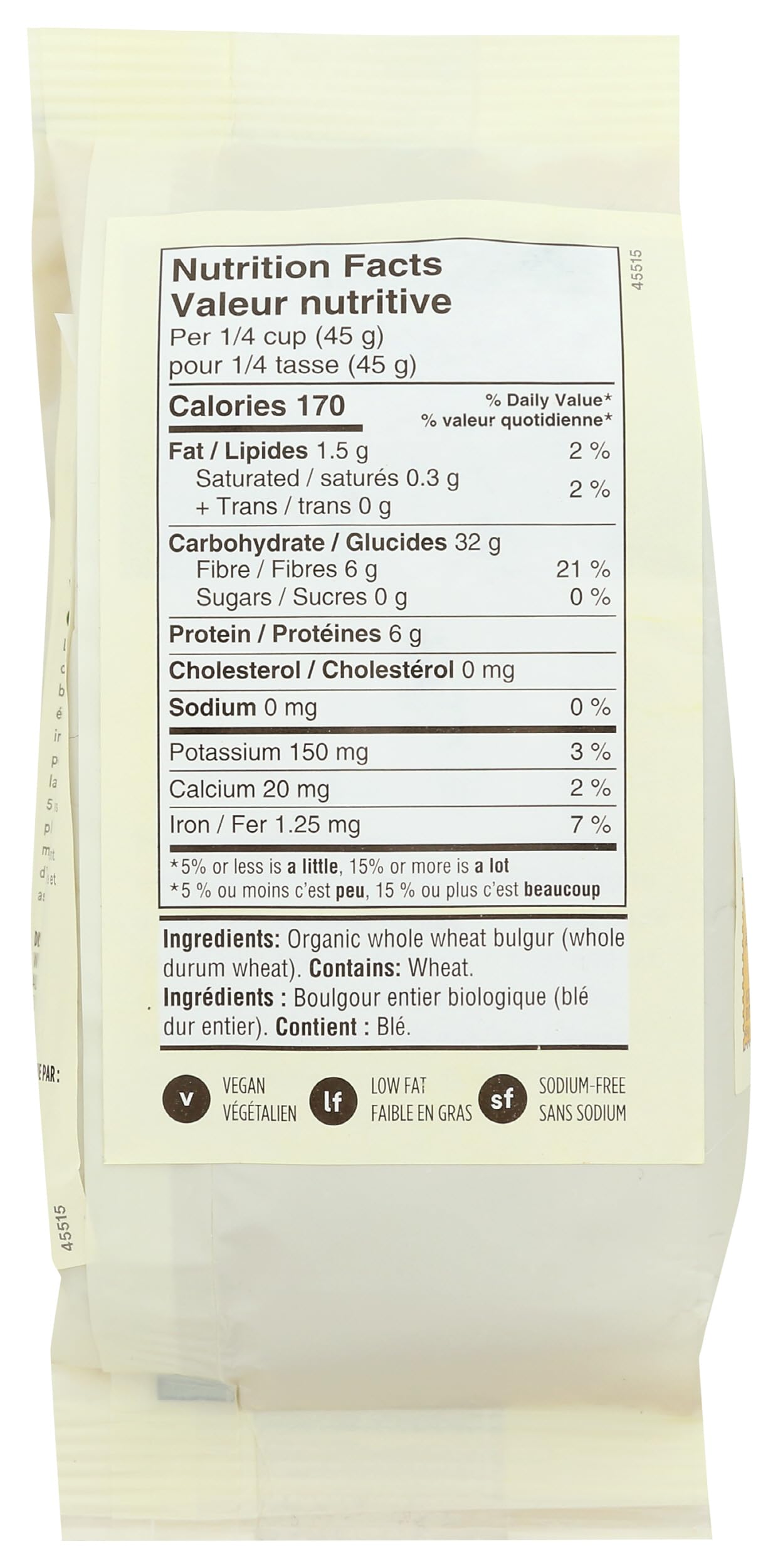 365 by Whole Foods Market, Bulgur Wheat Whole Grain Organic, 8.8 Ounce