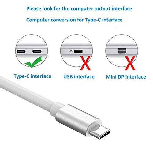 SHYPT USB Type C 3.1 to HDMI-Compatible USB 3.0 Dock Hub 3 in 1 USB C Adapter 4K Video PD Charge Converter