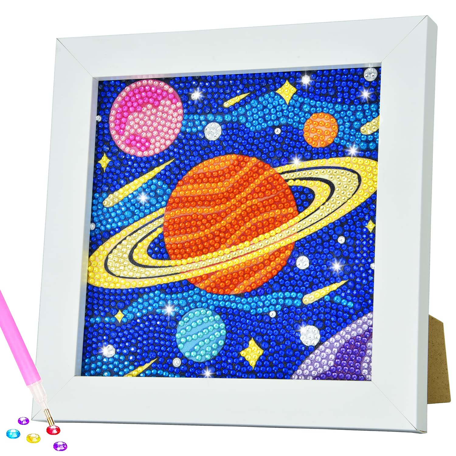 Aclarastra Space Diamond Art for Kids
