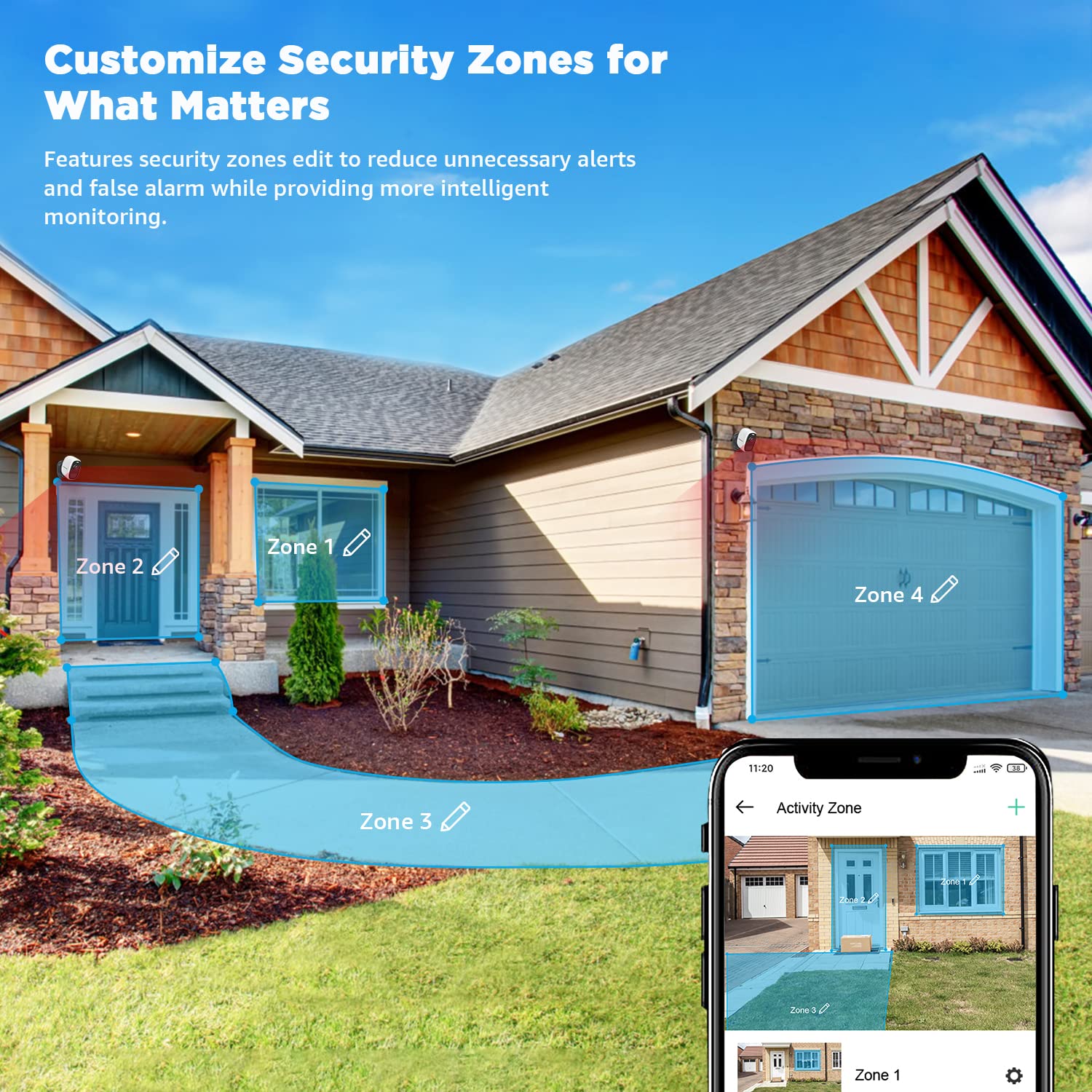 2K Solar Security Camera Wireless Outdoor, DIHOOM 4MP Spotlight WiFi Camera Battery Powered IP Camera AI Motion Detection, 2-Way Audio Video Surveillance Camera for Home Security Siren Alarm