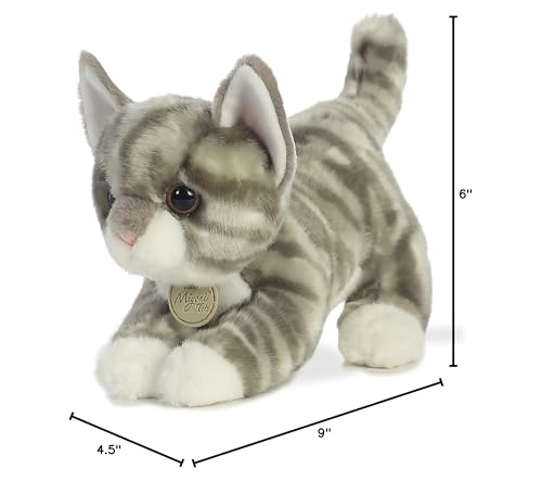 Aurora - Miyoni - 9" Grey Tabby Kitten