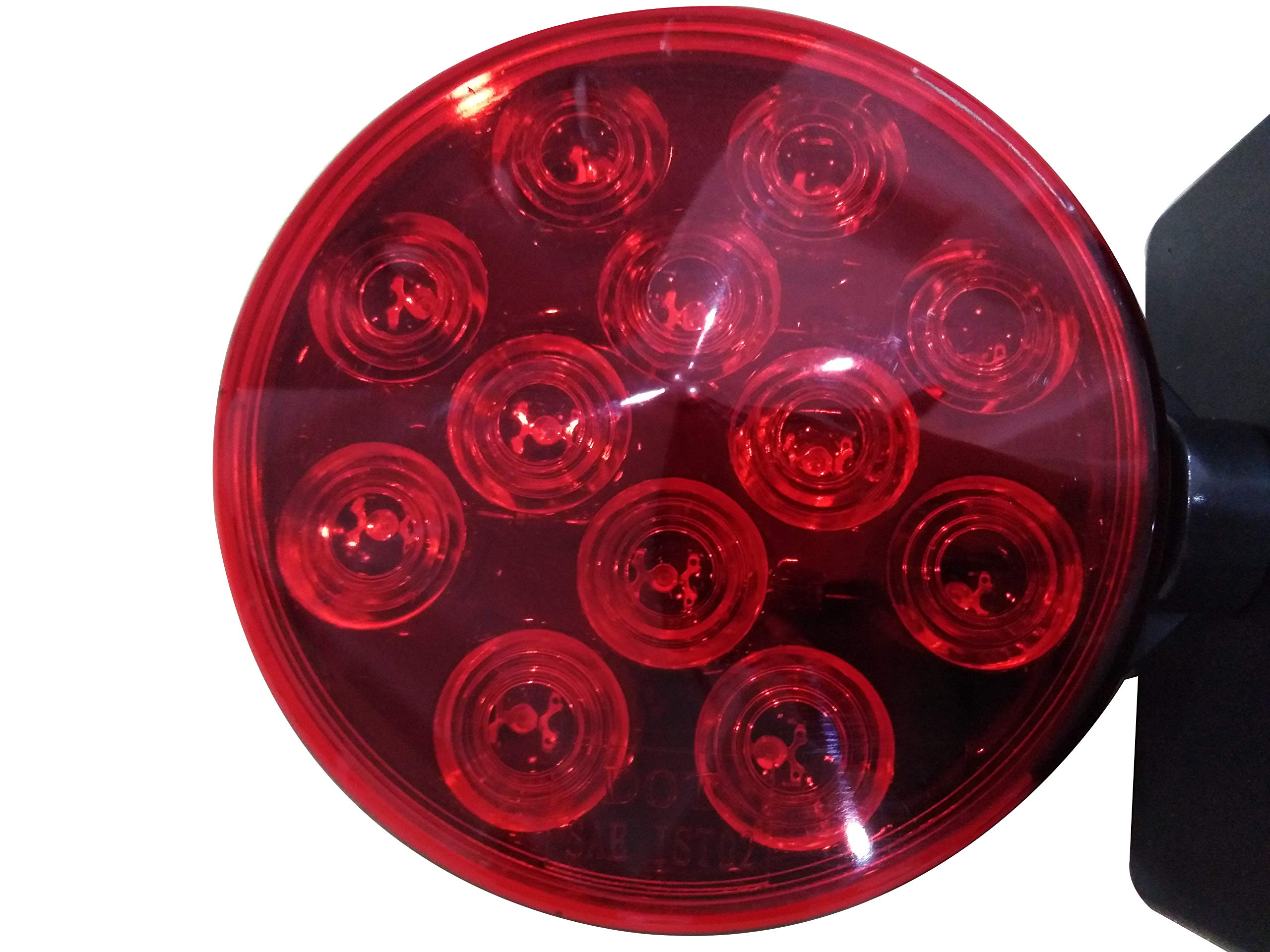 MAXXHAUL 50015 12V Magnetic LED Towing Lights With Magnetic Base - DOT Compliant, 1 Pack