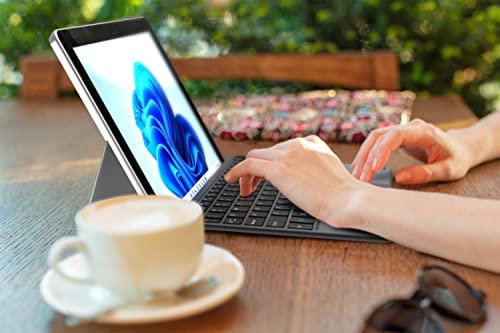 Arteck Microsoft Surface Go Type Cover, Ultra-Slim Portable Bluetooth Wireless Keyboard with Touchpad for 3 (2021), 2 (2020) and Built-in Rechargeable Battery