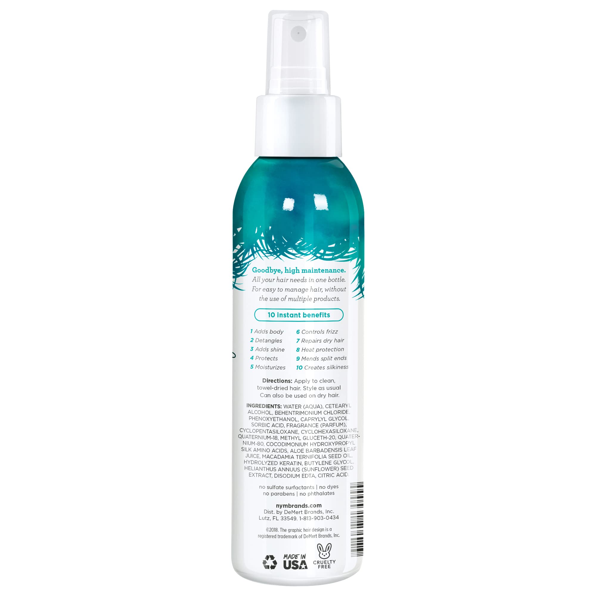 Not Your Mothers All Eyes On Me 10 In Hair Perfector, 6 Fl Oz