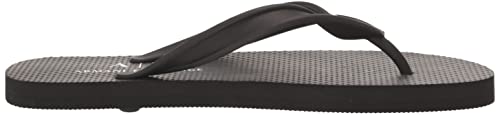 A | X ARMANI EXCHANGE Men's Logo Flip Flop, Black, 10
