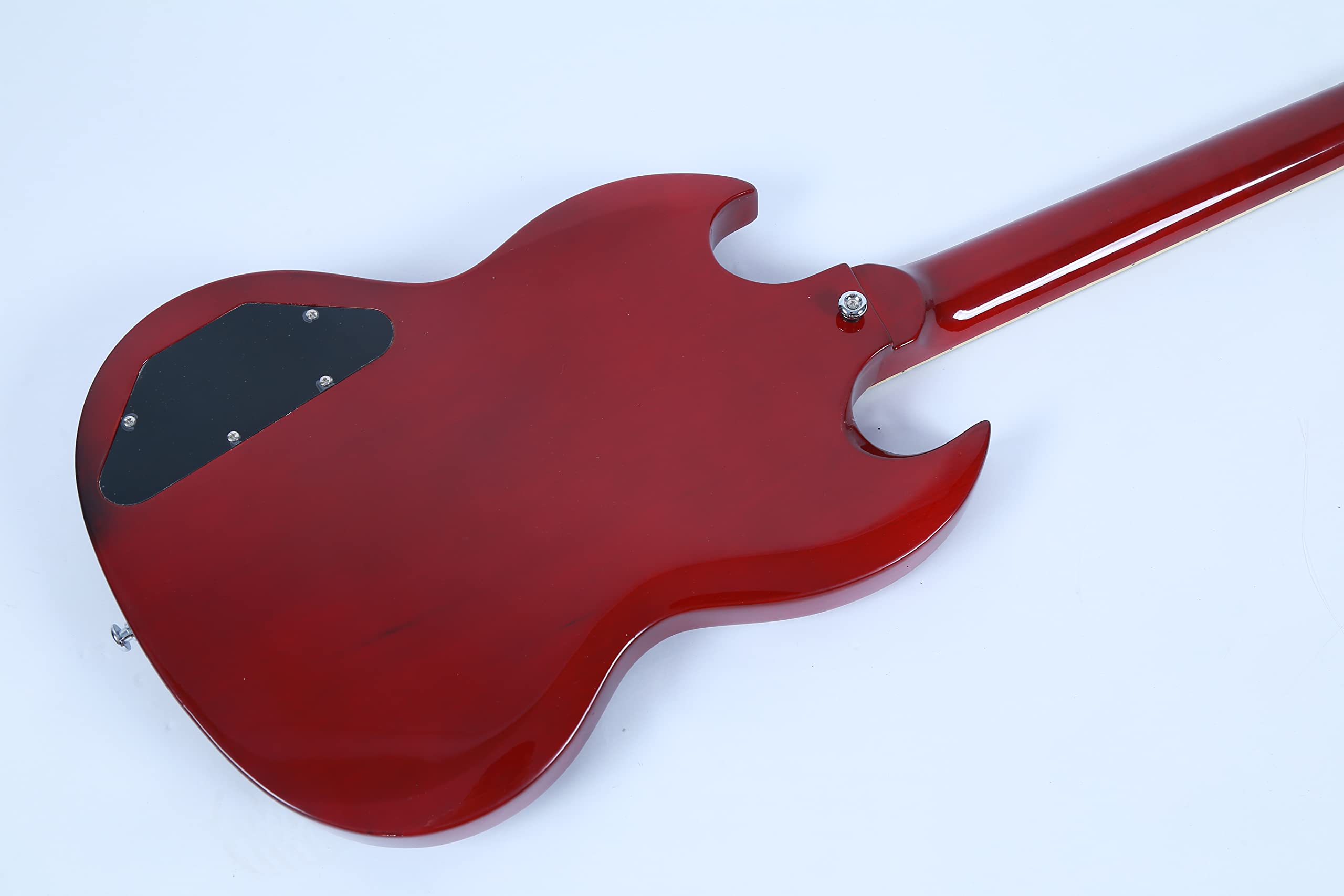 Bad Cat Instruments Electric Guitar, 6 String Double Cut Electric Guitar, Solid Mahogany Body and Neck, Rosewood Fingerboard, Right Hand, DC-340 Series