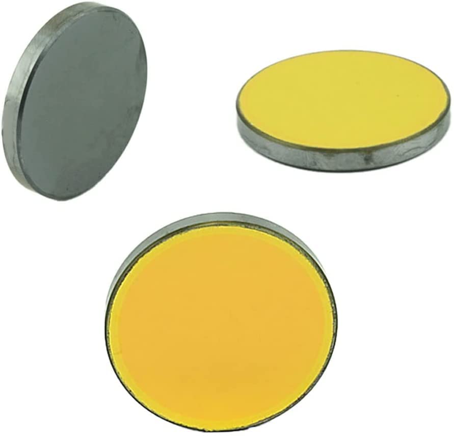 American Photonics Silicon Si Mirror Co2 Laser 3pc Set - 99.7% Reflective Coating for 40W 100w 200W (25mm)