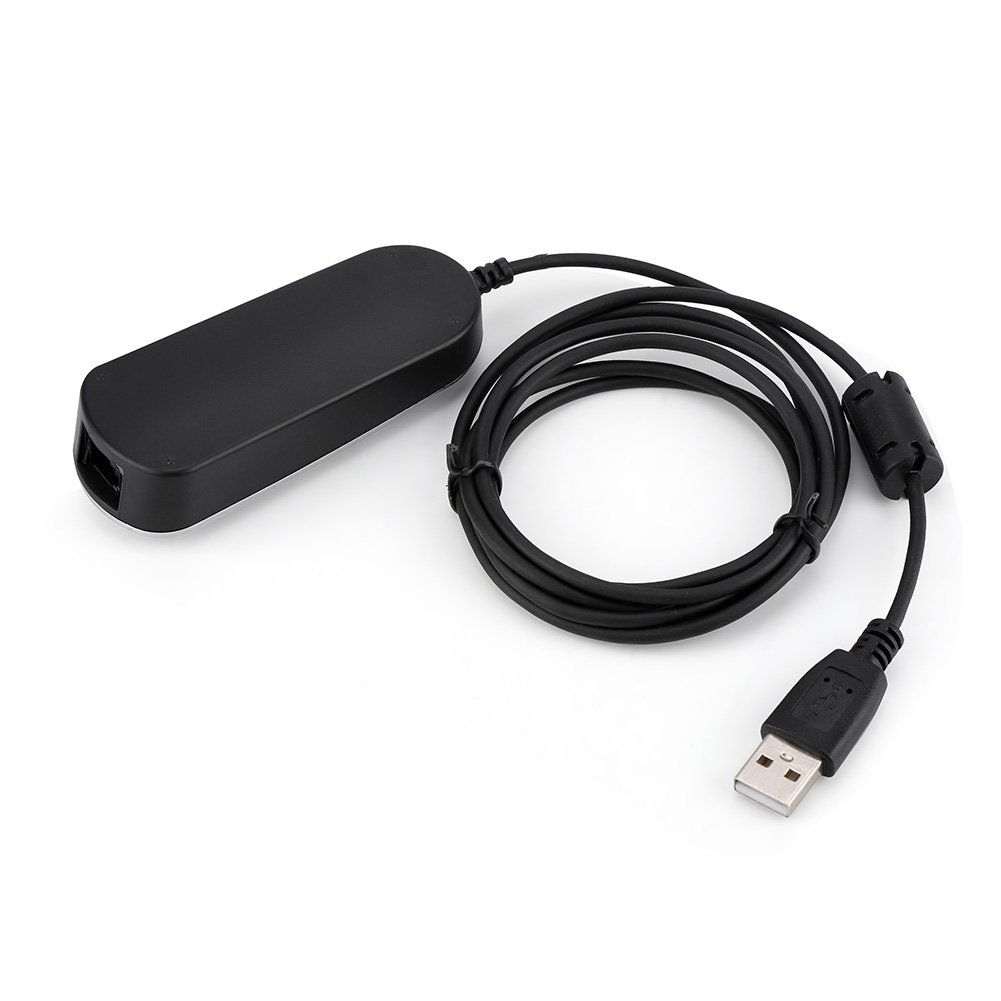 Zerone RJ9 to USB Audio Headphone Adapter with Control Box and Crystal Head Earphone