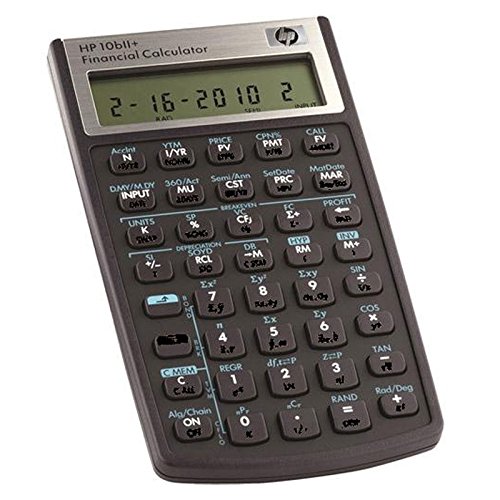 HP 10bII+ Financial Calculator (NW239AA) Pack of 2