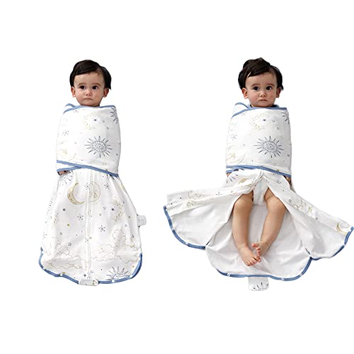 ERAY Baby Sleep Sack 6-12months -Baby Swaddle Sleepsack Baby Easy Transitional Sack Adjustable Wearable Blanket for Boys and Girls