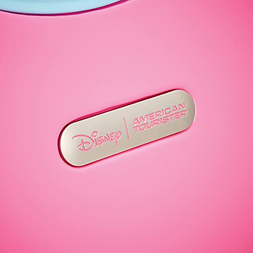 AMERICAN TOURISTER Kids' Disney Hardside Upright Luggage, Minnie, Carry-On 18-Inch