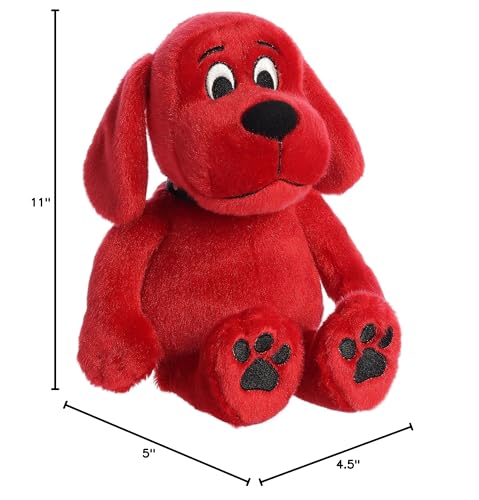 Aurora® Playful Clifford® Clifford Stuffed Animal - Childhood Nostalgia - Lasting Companionship - Red 11 Inches