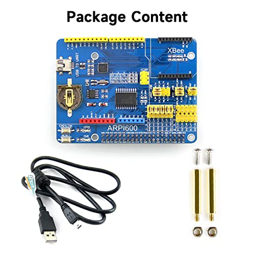 Waveshare ARPI600 IO Expansion Board Compatible with Raspberry Pi series boards Supports Jetson Nano
