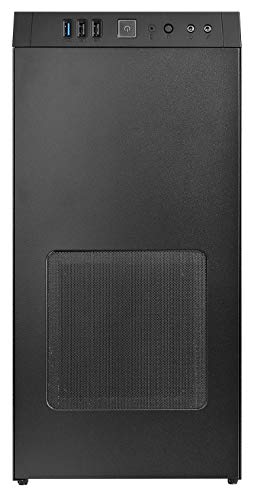 Thermaltake Versa H17 Black Micro ATX Mini Tower Gaming Computer Case 2.0 Edition with One 120mm Rear Fan Pre-Installed CA-1J1-00S1NN-A0
