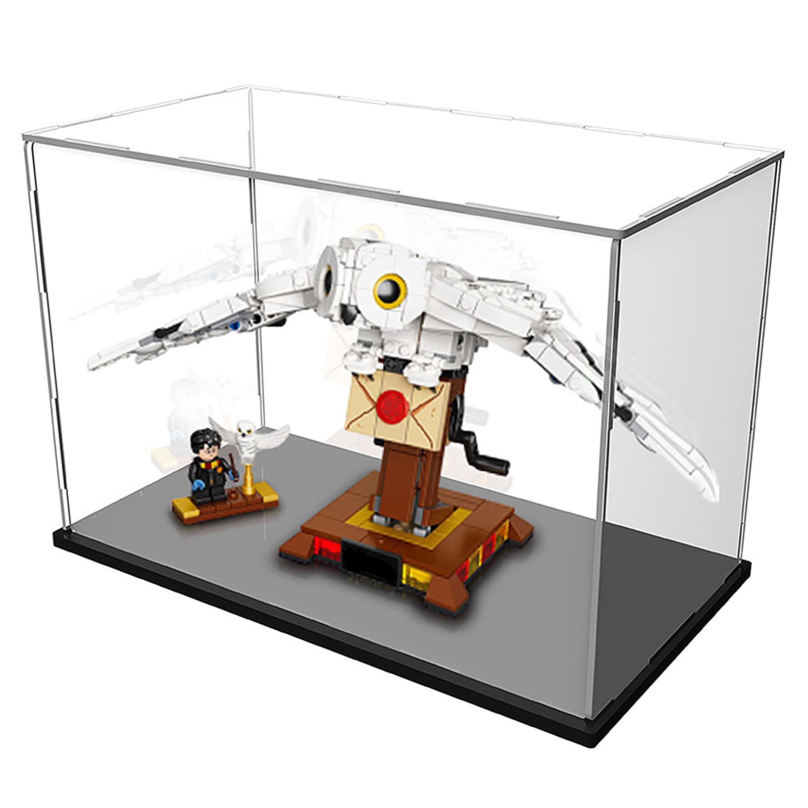 Acrylic Display for Organizing Collectibles Clear Box Display Action Figures Home Storage Mini Toys Gifts for Lover, Dust-Free, Clea Display Box