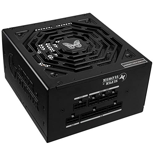 Super Flower Leadex III Gold 550W 80+ Gold, ECO Fanless & Silent Mode, Full Modular Power Supply, Fluid Dynamic Bearing Fan,10 Year Warranty,SF-550F14HG (550W)