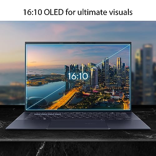 ASUS ExpertBook B9 OLED Ultralight Business Laptop, 14” OLED Display, Intel vPro® Essentials with Intel® Core™ i7-1355U, 2TB SSD, 32GB RAM, Win 11 Pro, All-Day Battery Life, Star Black, B9403CVA-XVE77