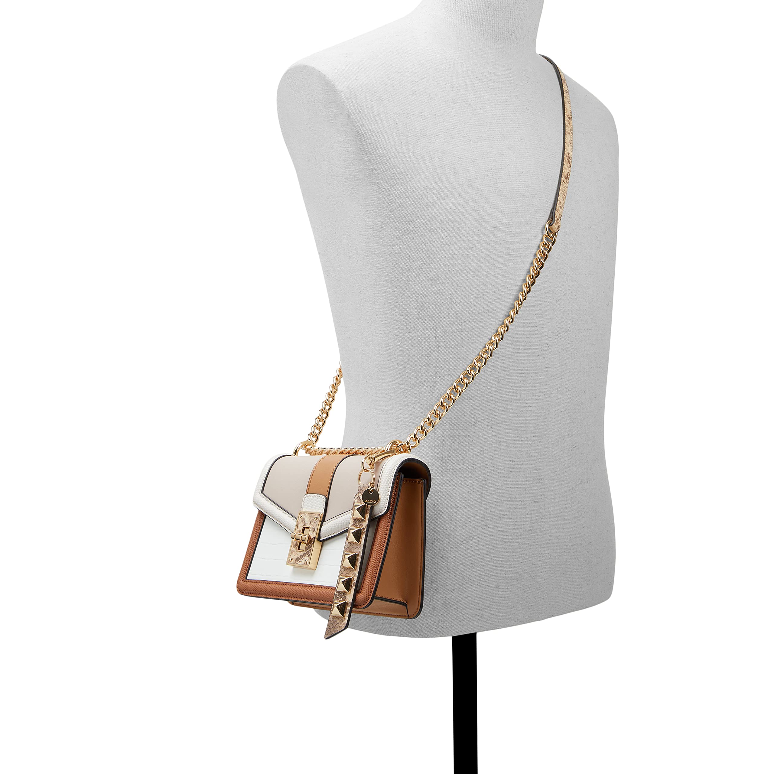 ALDO Women's Thealliaa Crossbody Bag, Dark Beige