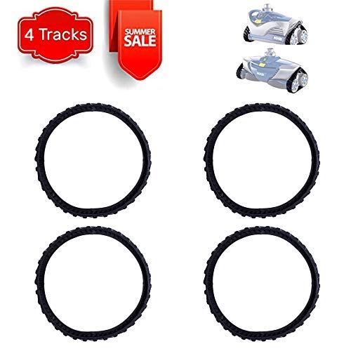 AR-PRO (4 Tracks R0526100 Upgraded Version Track Replacement | Compatible with MX8/MX6 In-Ground Pool Cleaner/Made of Premium, Heavy Duty Rubber - Improving The Parts Life Cycle by 50%