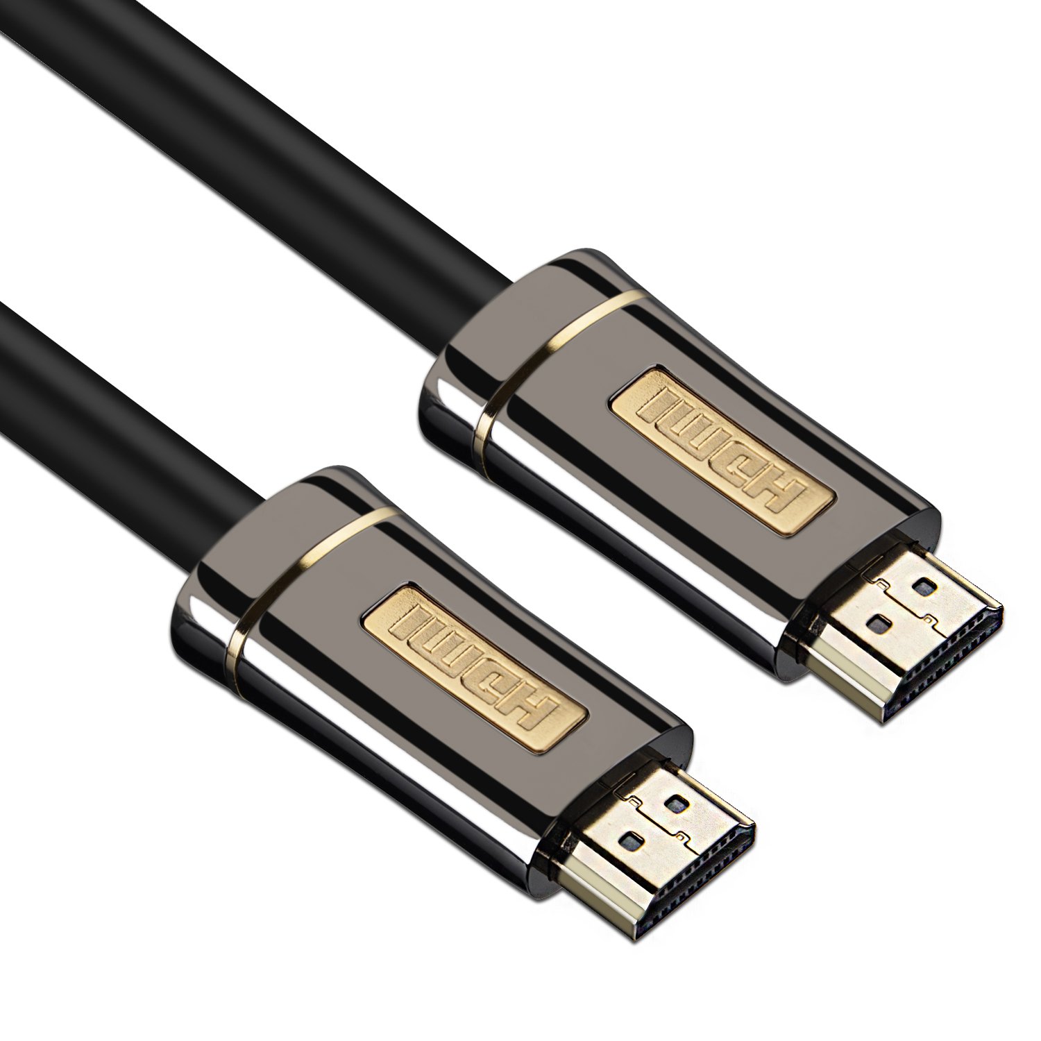 A-technology 4K HDMI Cable 60ft-High Speed 18Gbps HDMI 2.0 Cable - 4K HDR, 3D, 2160P, 1080P, Ethernet - 28AWG Braided HDMI Cord - Audio Return(ARC) Compatible UHD TV, Blu-ray,PS4/3,PC (60ft)