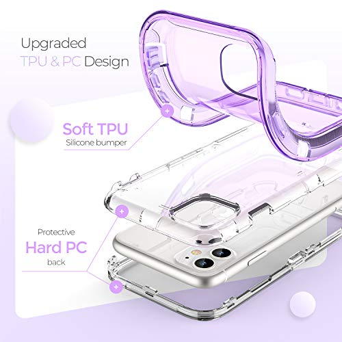 ORIbox Case Compatible with iPhone 11 pro max Case, Heavy Duty Shockproof Anti-Fall Clear case