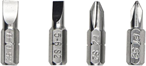 ALLWAY SD41 5-in-1 Lightweight Composite Shockproof Screwdriver with 4 Bits