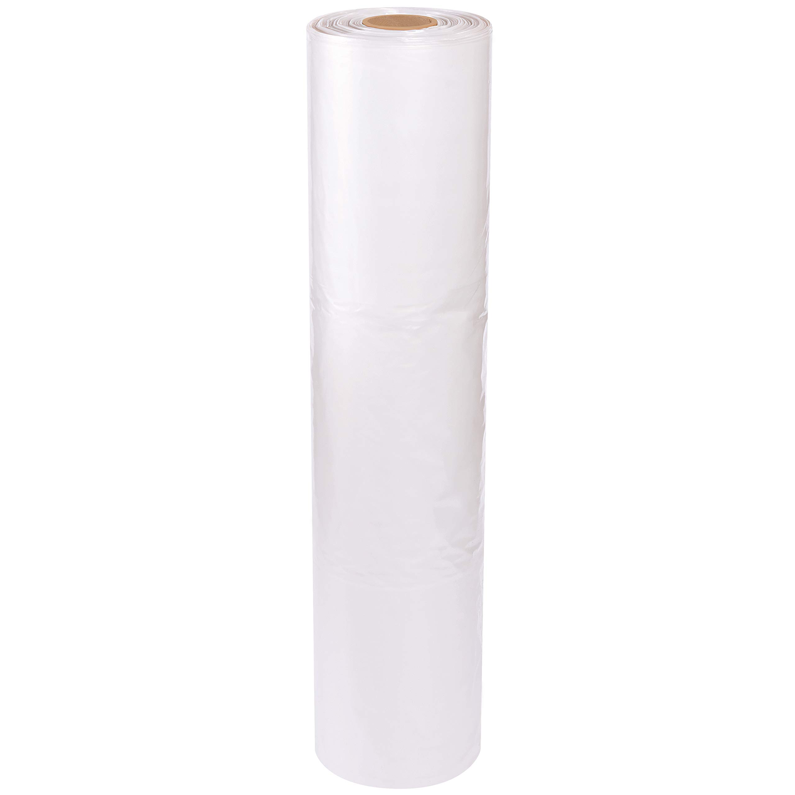 Aviditi 48" x 46" x 72" Pallet Covers/Bin Liners, 1 Mil, Clear, Perforated Roll, Use to Protect Pallets and Equipment During Shipment or Storage (1 Roll of 100)