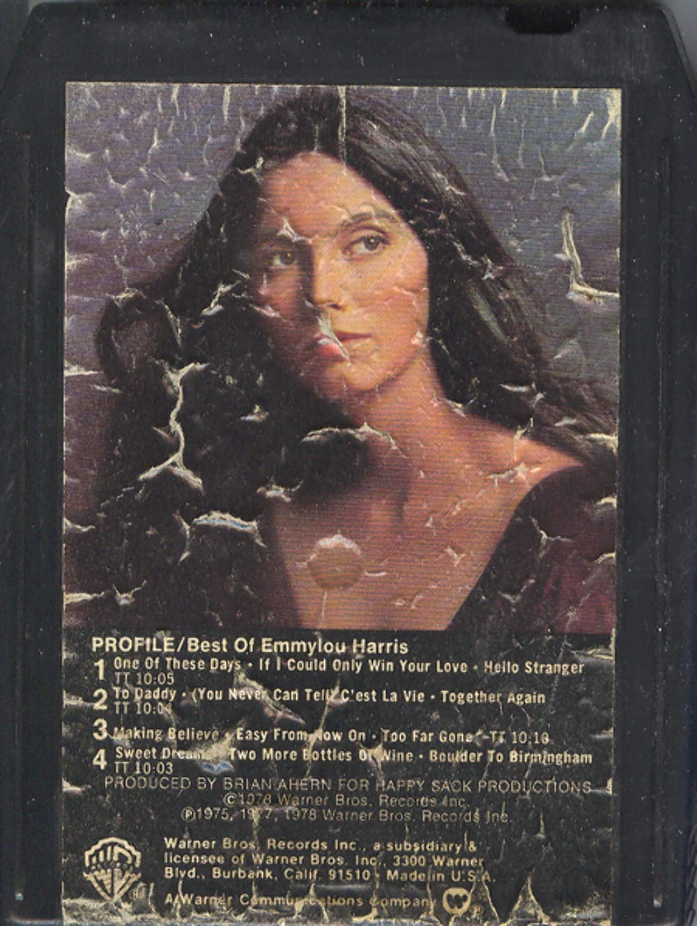 Emmylou Harris: Profile - Best of Emmylou Harris -12601 8 Track Tape
