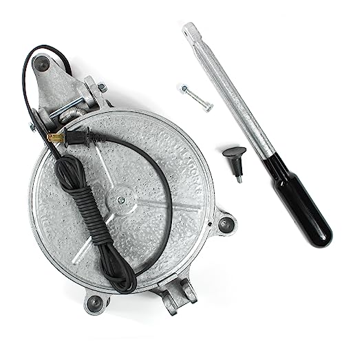 Electric Tortilla Press Maker Chapati Machine Flour Burrito Roti Press (8 IN)