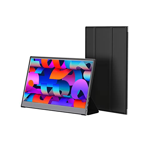 Airr 15.6-inch Portable Display, 1080P HD Computer Monitor, IPS Extension Display with USB Type C/Mini HD, Built-in Speaker
