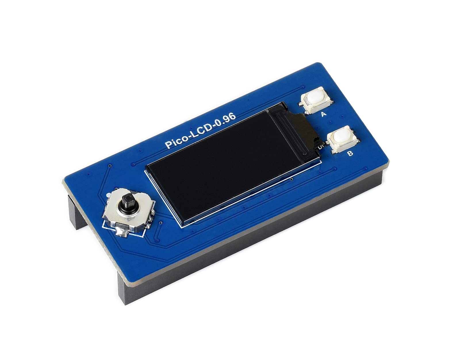 Waveshare 0.96inch LCD Display Module for Raspberry Pi Pico 65K RGB Colors 160×80 Pixels SPI Interface Embedded ST7735S Driver