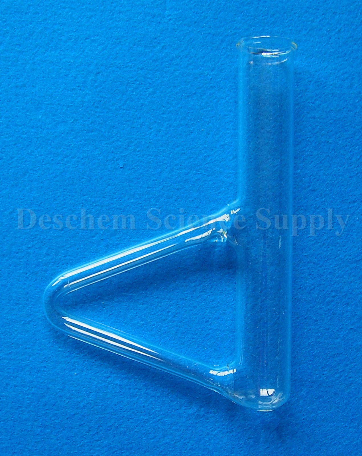 Deschem Glass Melting Point Tube,Thiele Type,Triangle Shape,Lab Glassware