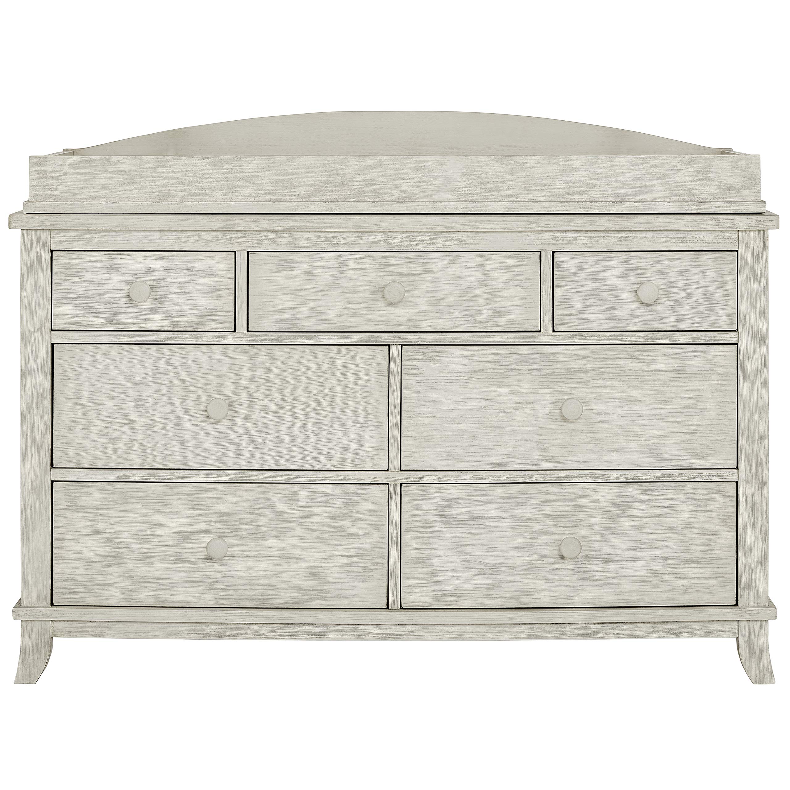 Evolur Signature Amsterdam Changing Tray, Glazed Brush White