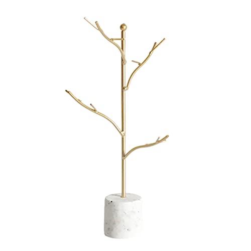 Amosfun Jewelry Display Stand jewelry stand organizer metal jewelry tree necklace display holder Metal Ornament Display