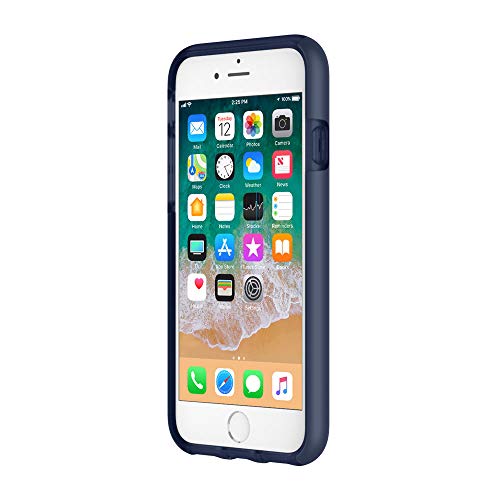 Incipio DualPro Shock-Absorbing Case with Double Protective Shells for iPhone 8/7/6/6S - Iridescent Midnight Blue