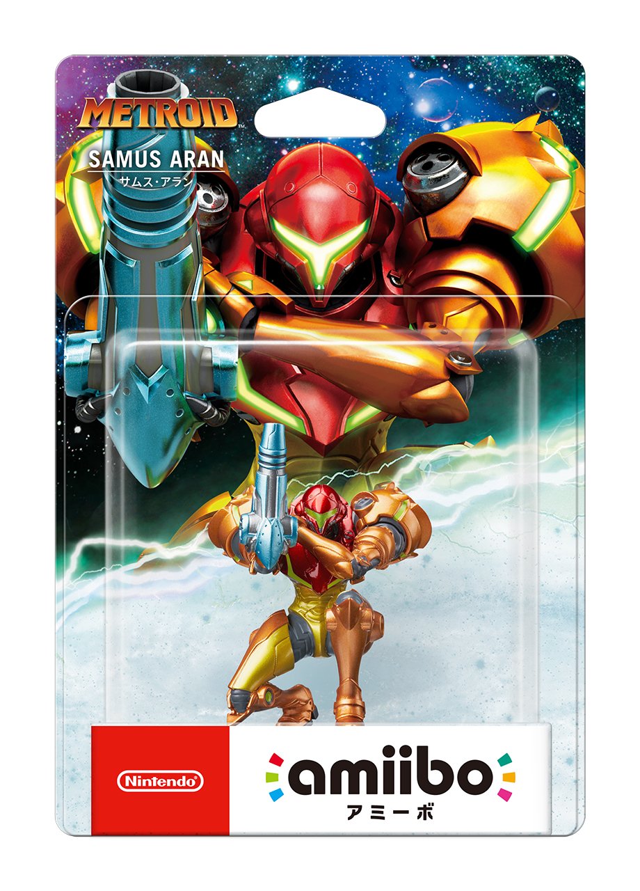 Amiibo Samus Aran (Metroid series) Japan Import