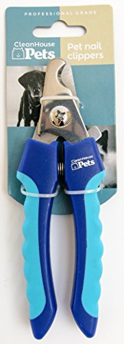 Dog Nail Clippers & Cat Nail Clipper with Nail File - Small Pets - Cat Nail Clippers with Safety Guard to Prevent Over-Cutting - Sharp & Stainless Steel