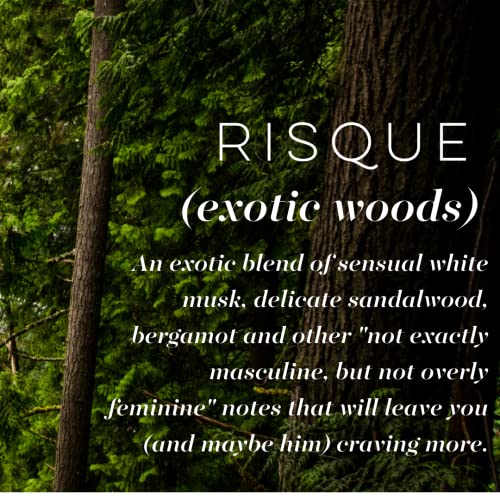Mixologie Risque' (exotic woods) Perfume Rollerball 5 mL - Roll-On Perfume for Women