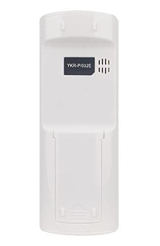 AULCMEET YKR-P/001E Replace AC Remote Controller Compatible with AUX/York/Innovair Mini Split Air Conditioner Sub A/C Remote YKR-P/002E