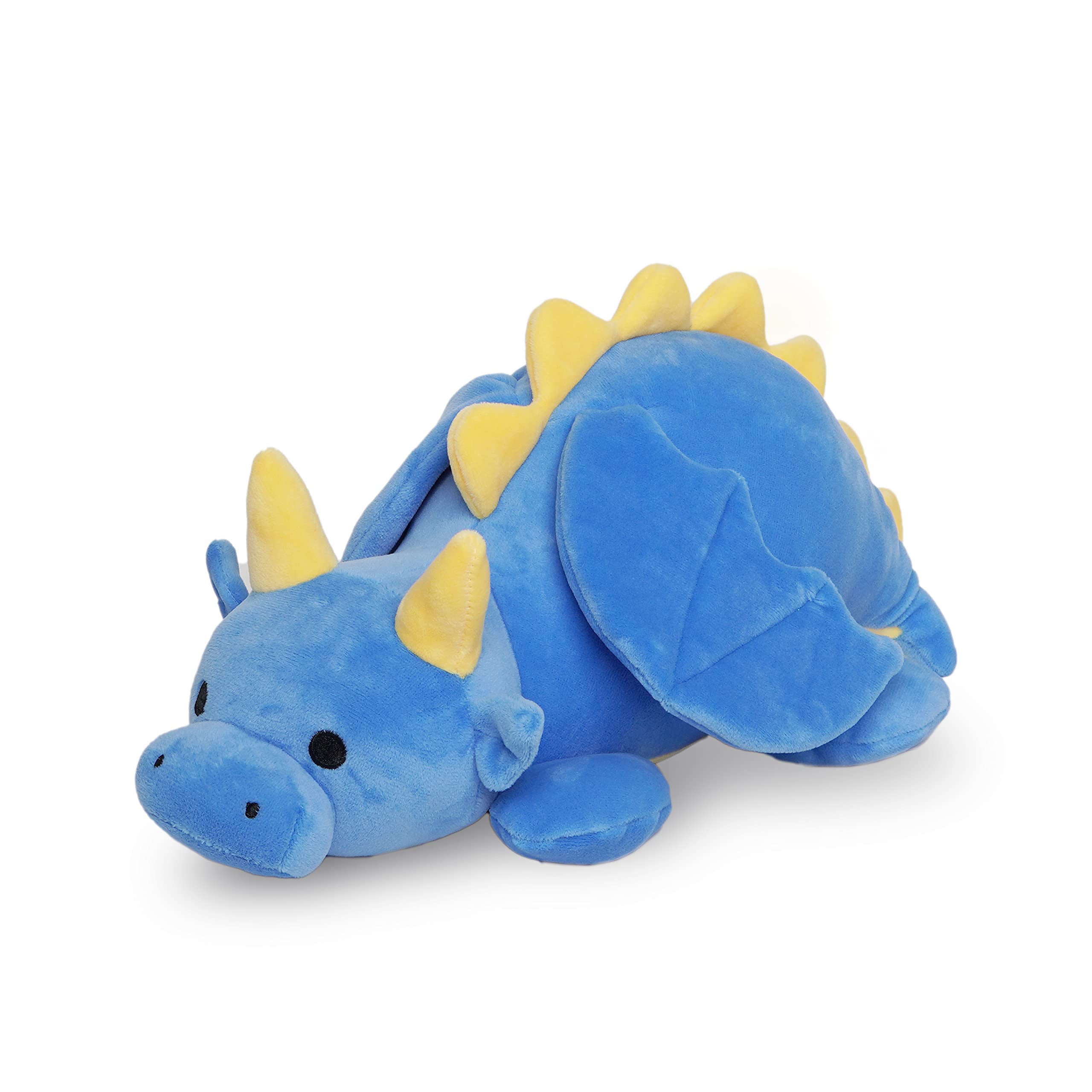 Avocatt 12" Blue Dragon Plushie - Soft, Squishy Stuffed Animal Toy for Kids