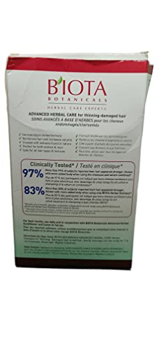 B'IOTA Botanicals Herbal Care Experts Daily Care Shampoo For Normal/Dry Thinning Hair, 10.1 OZ