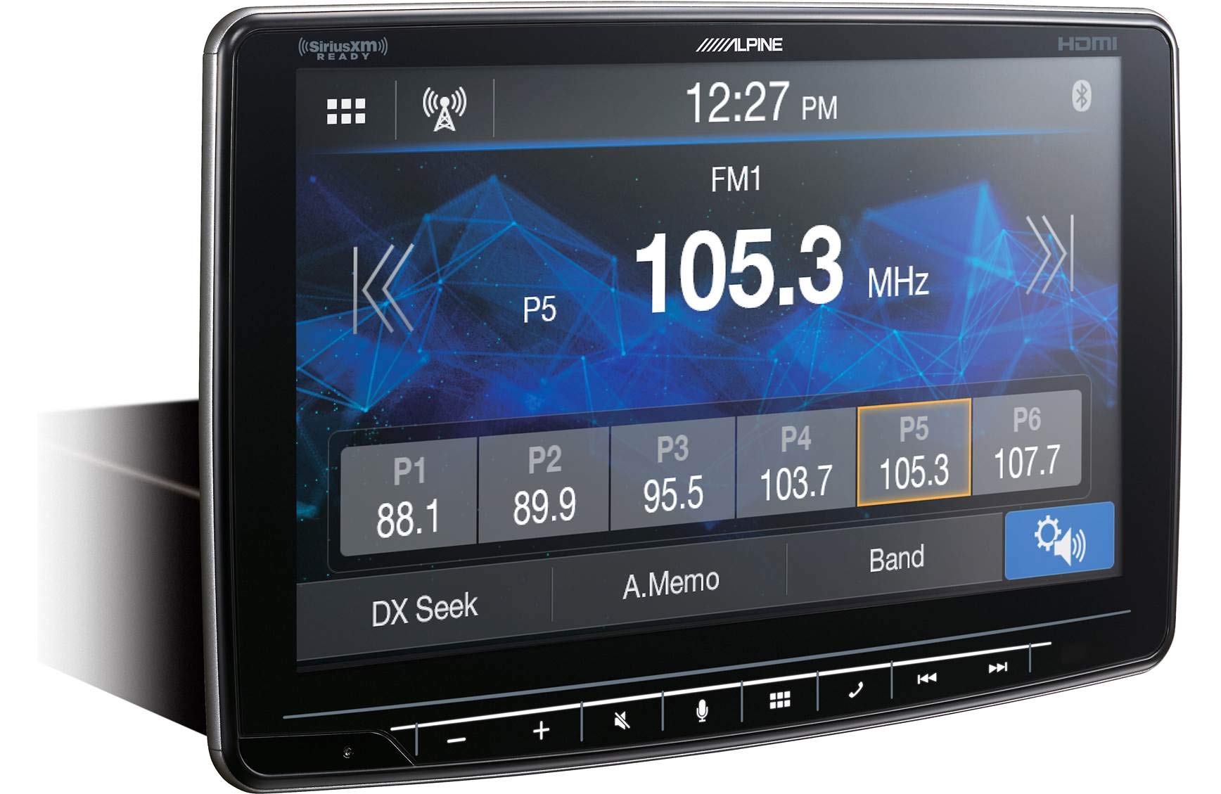 Alpine Halo9 iLX-F409 Digital Multimedia Receiver a 9" Touchscreen That Fits in a DIN Dash Opening