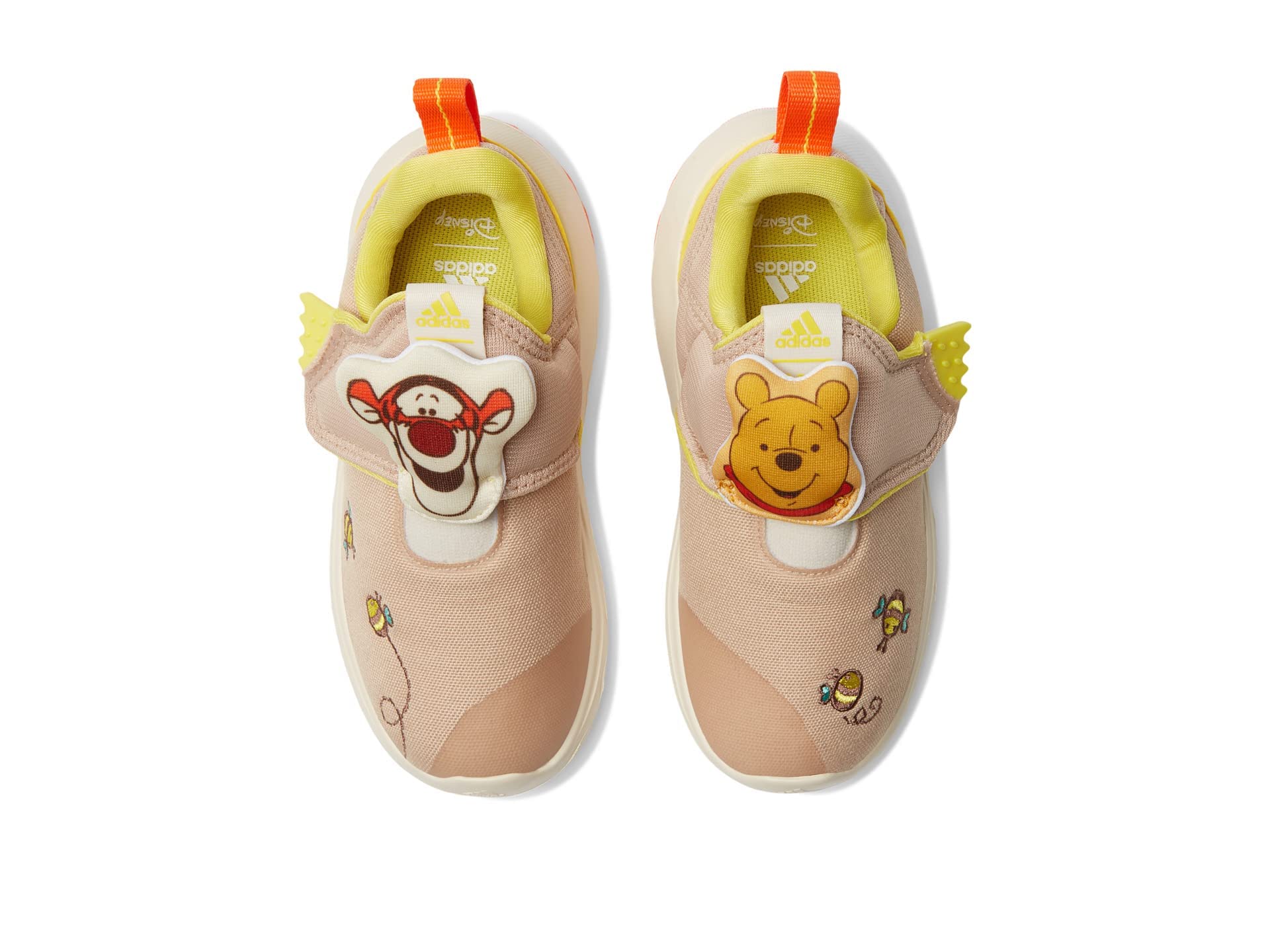 adidas Baby Girl's Suru365 Wtp (Toddler) Magic Beige/Impact Yellow/Wonder White 9 Toddler M