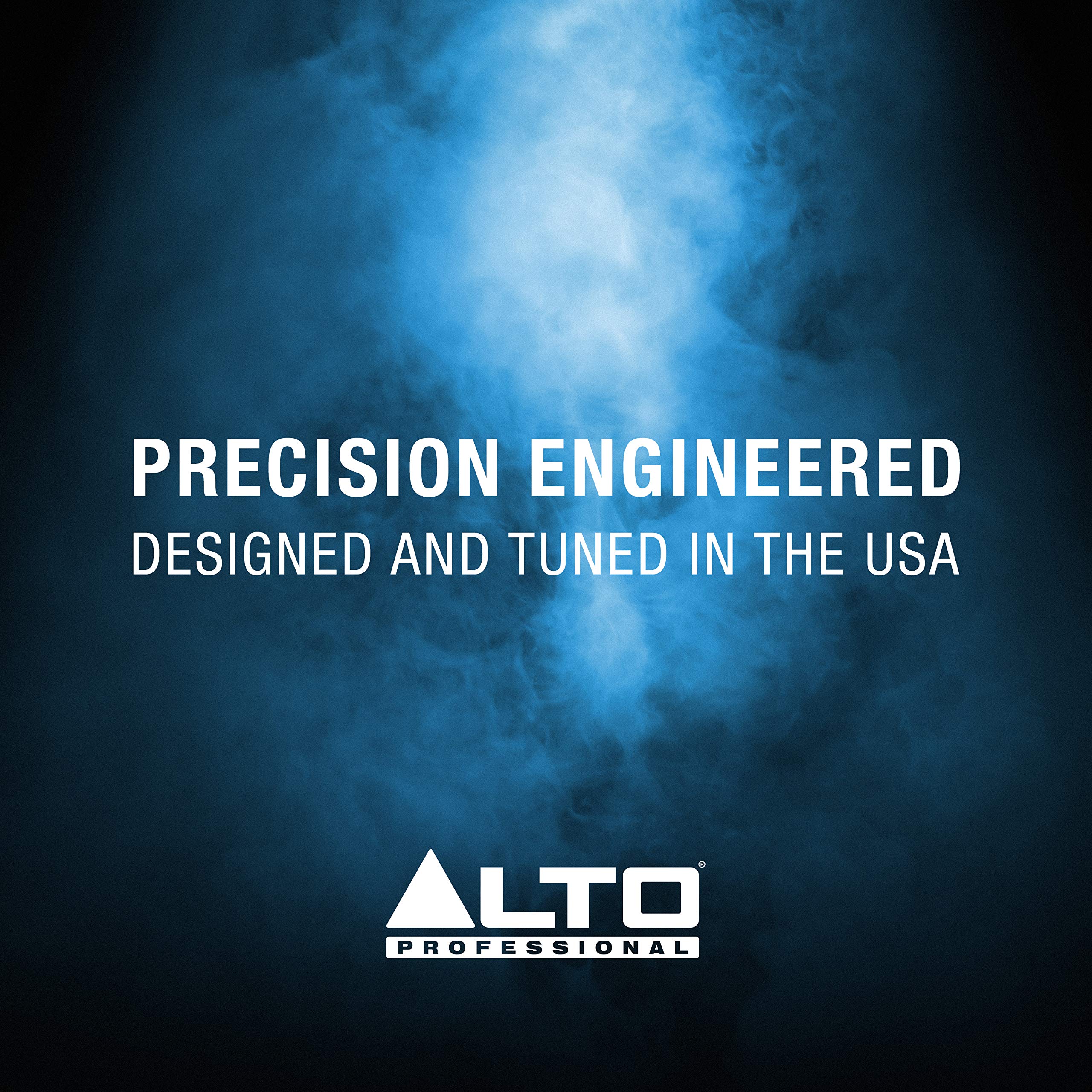 Alto Professional TS310 | 2000 Watt 10 Inch 2 Way Powered PA Speaker with Integrated 2-Channel Mixer and Pole or Wedge Positioning Options