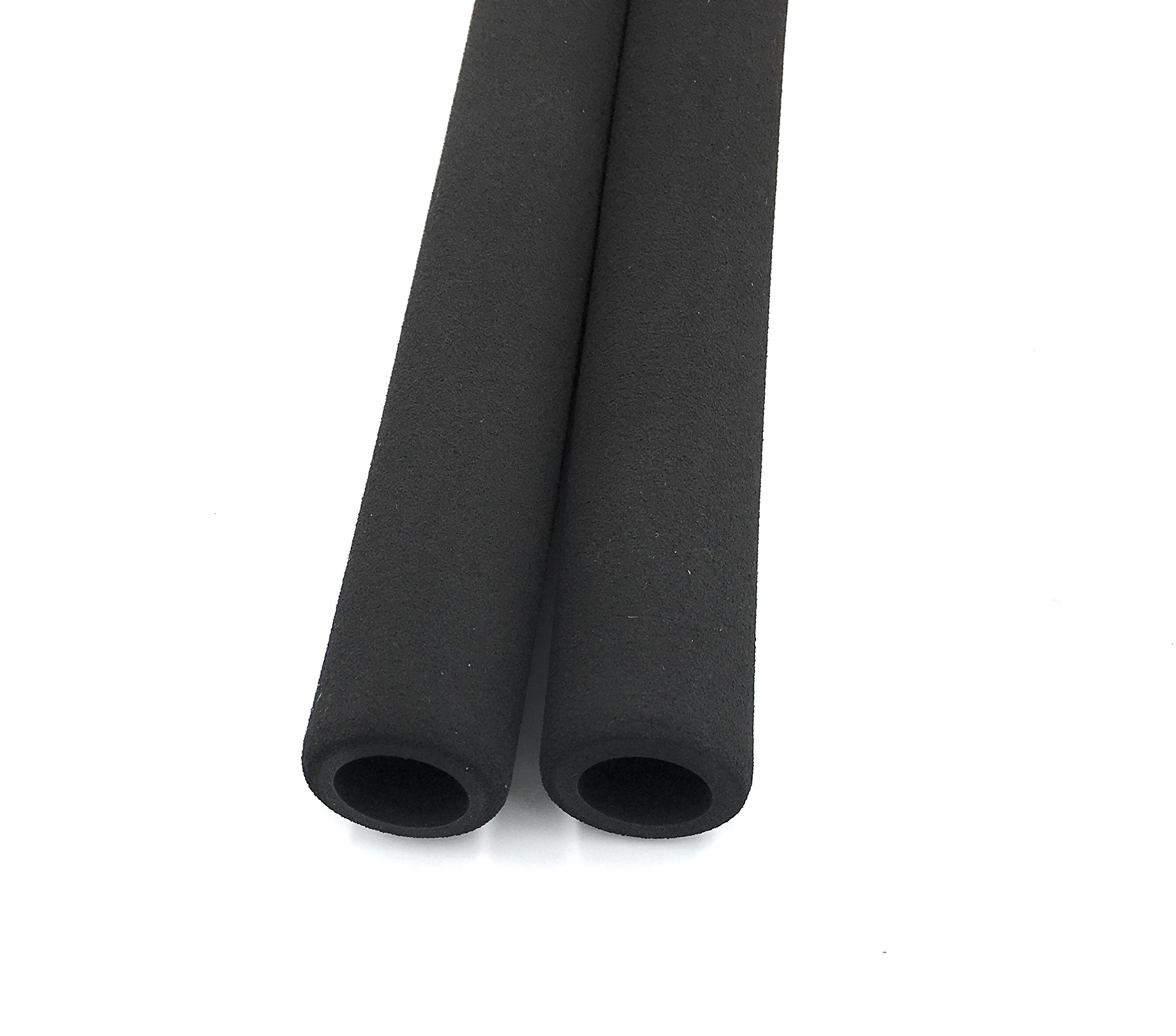 Xcivi Replacement Foam Handle Cover for Baby Stroller Pushchair - Great Stroller Accessory (Black, Fit Dia 0.6~0.8 inches)